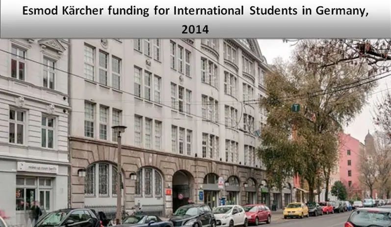 Esmod Kärcher Scholarship for International Students in Germany
