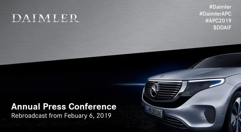 Daimler Internship in International Projects Management in Germany, 2018