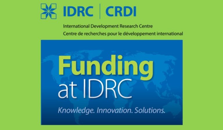 IDRC-CRDI John G. Bene Fellowship in Canada, 2019 - Scholarship ...