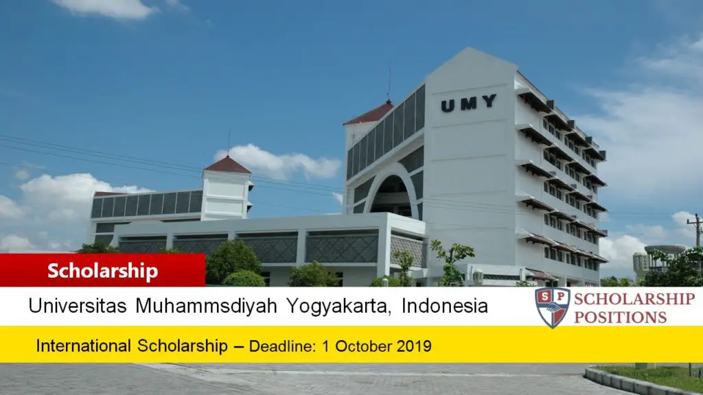 UMY Scholarship for International Students in Indonesia, 2019 ...