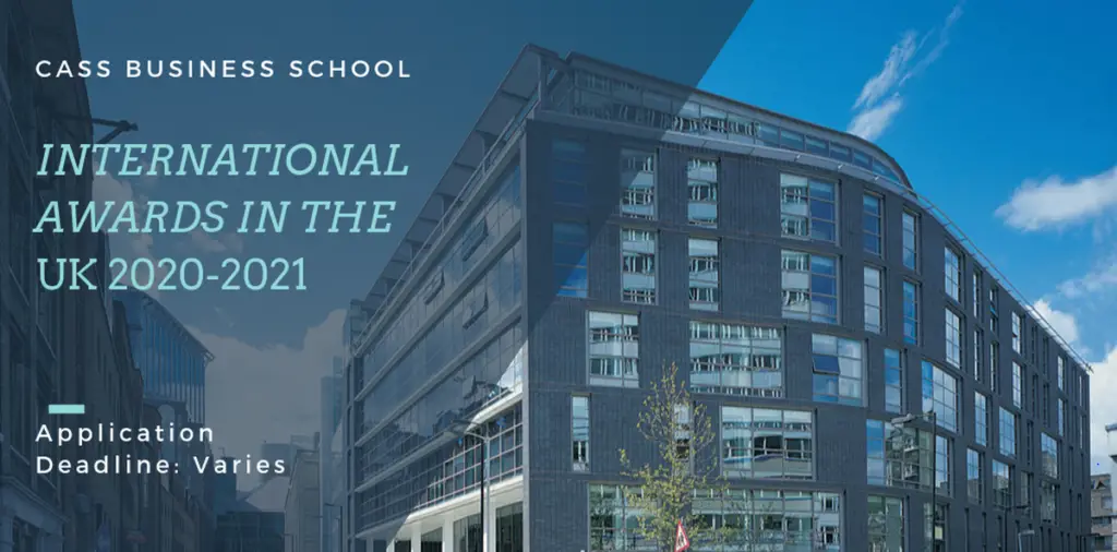 Cass Business School International Awards in the United Kingdom 2020-2021
