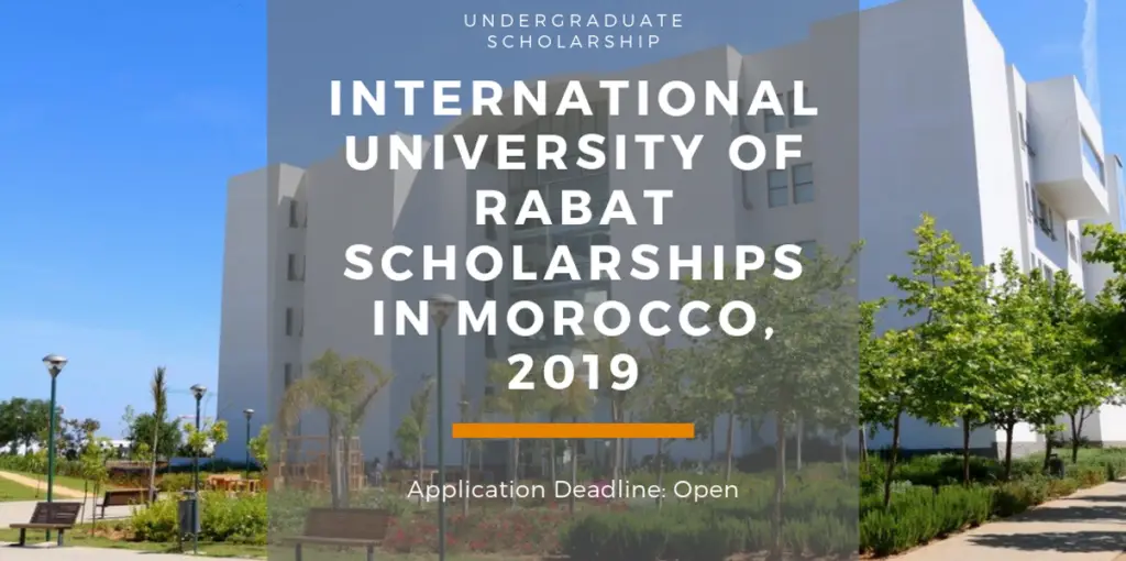 International University of Rabat Scholarships in Morocco, 2019