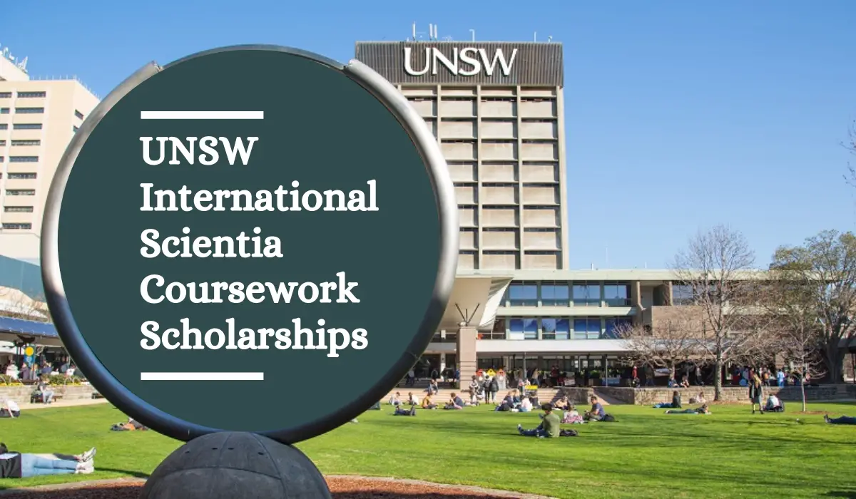 UNSW International Scientia Coursework Scholarships in Australia