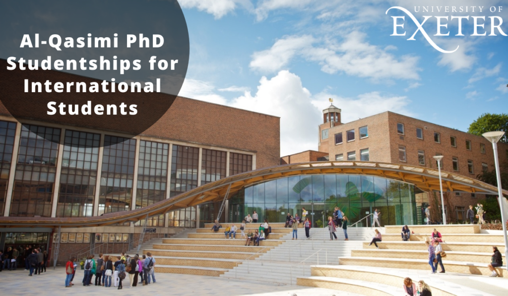 Al-Qasimi PhD Studentships for International Students at University of ...