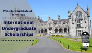International Undergraduate Scholarship at Waterford Institute of ...