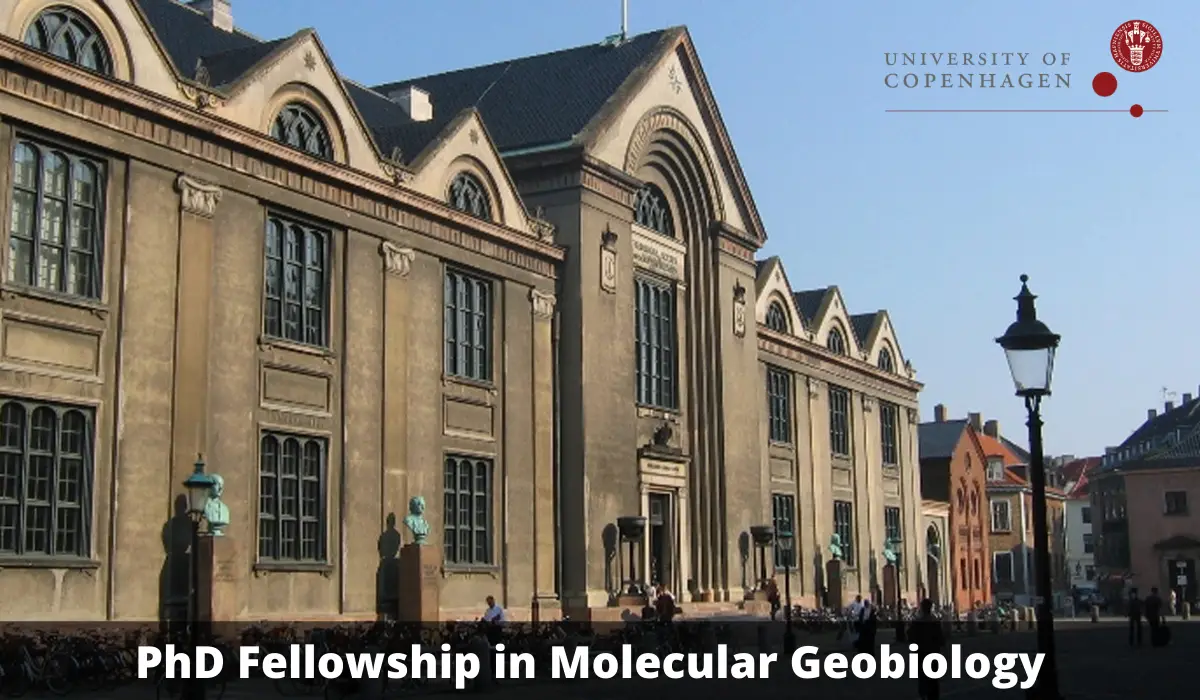 PhD Fellowship in Molecular Geobiology at University of Copenhagen, Denmark