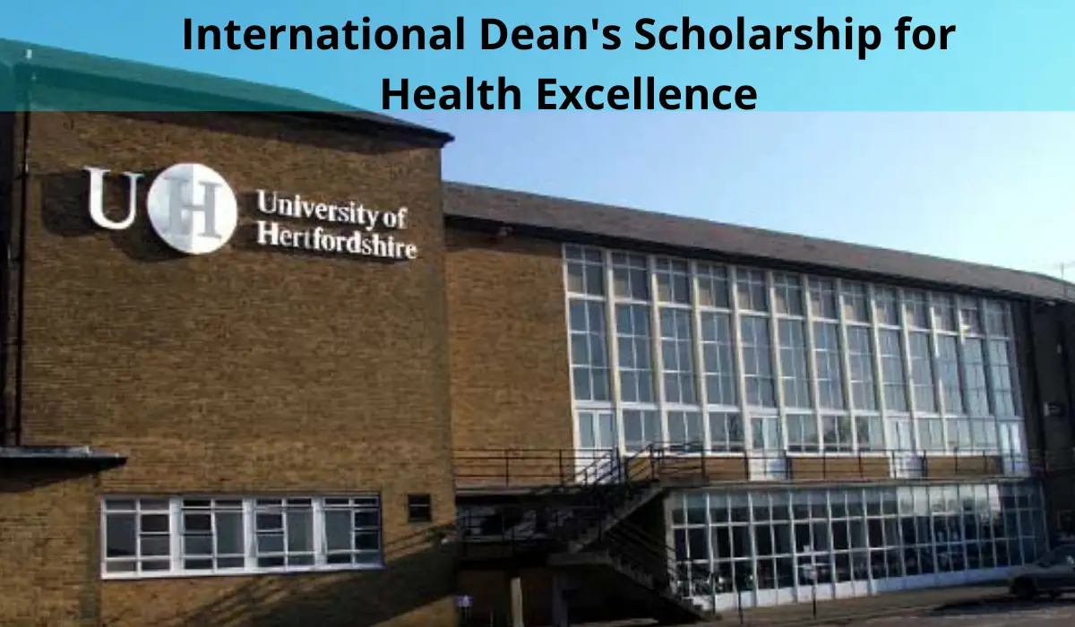 International Dean's Scholarship for Health Excellence in the UK