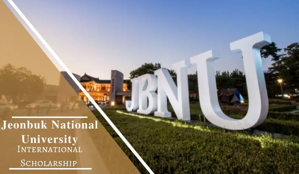 Jeonbuk National University International Scholarship in South Korea