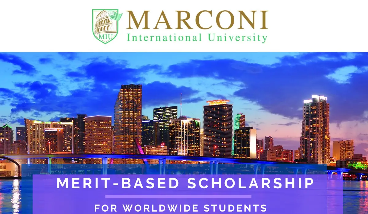 Marconi International University Merit-Based Scholarship in USA