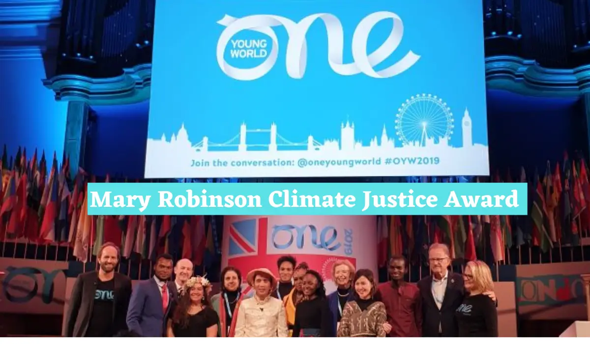 Mary Robinson Climate Justice Award for Worldwide Young Leaders, 2021