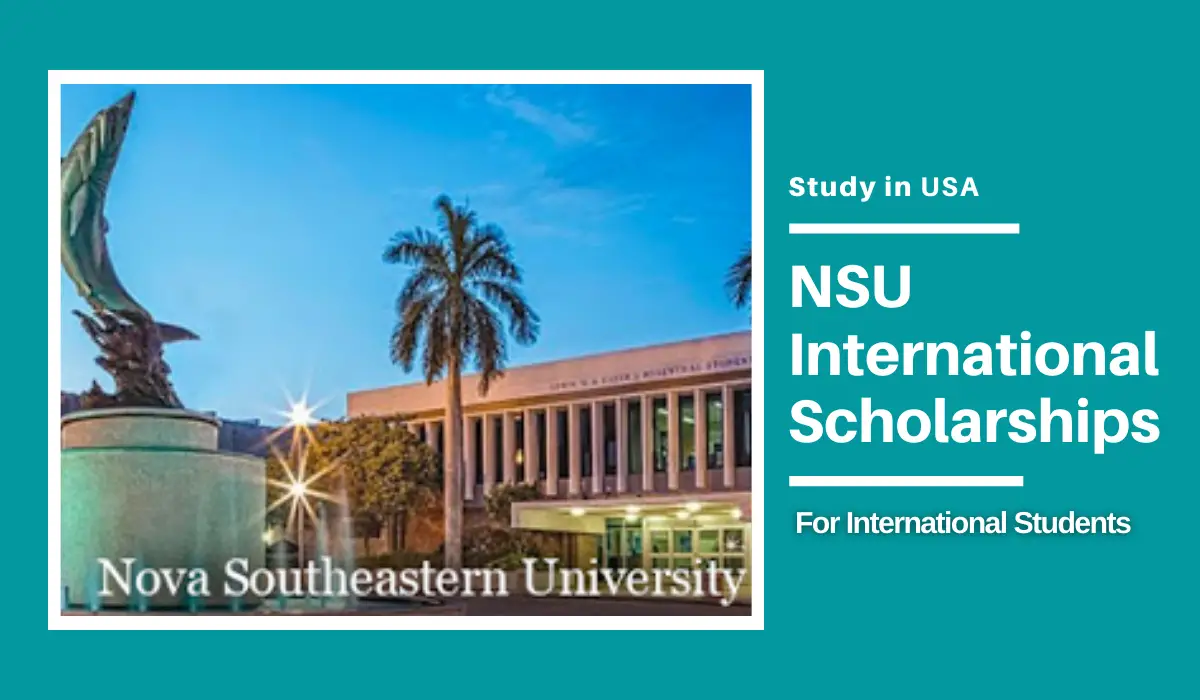 NSU International Scholarships in the United States