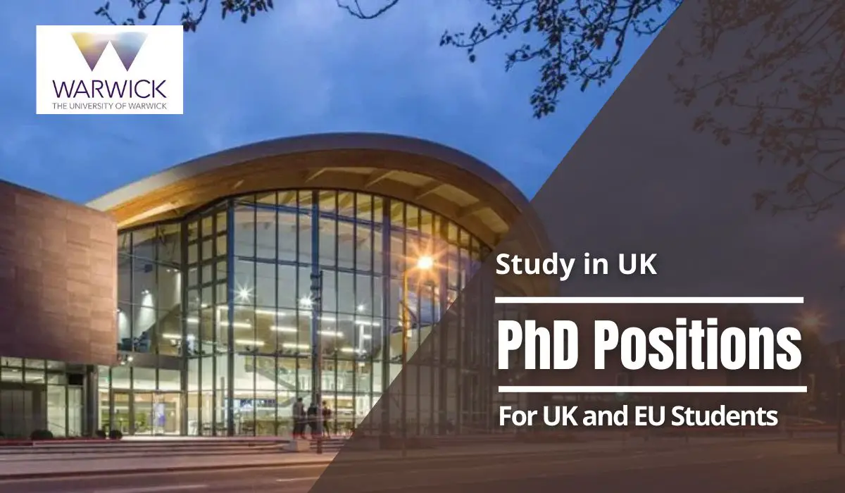 PhD in Advanced Manufacture for UK and EU Students in UK, 2021