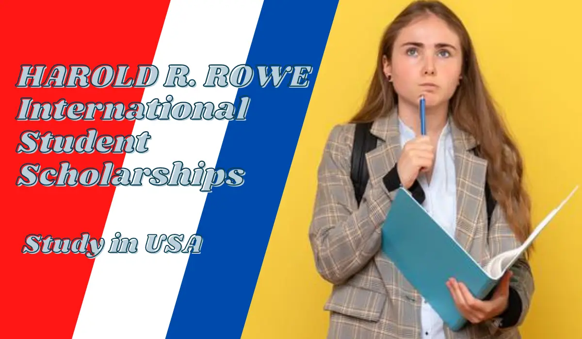 HAROLD R. ROWE International Student Scholarships at Frostburg State ...
