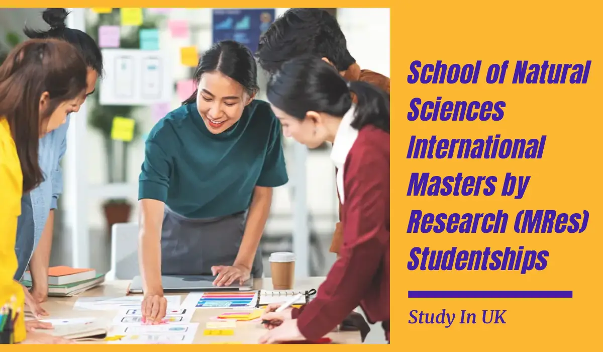 School of Natural Sciences International Masters by Research (MRes ...