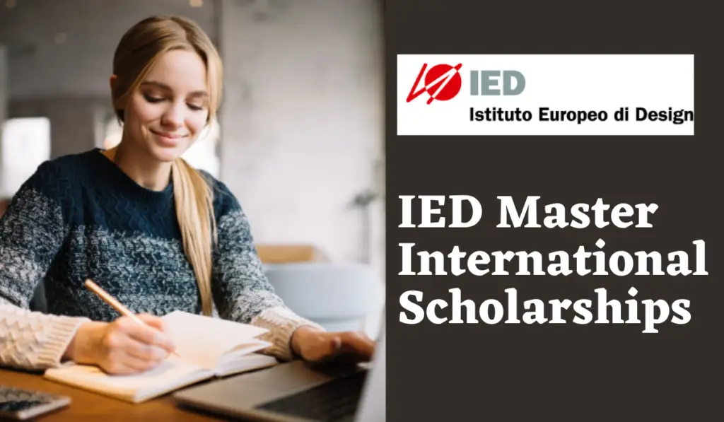 IED Master International Scholarships, 2022 - Scholarship Positions 2022 2023