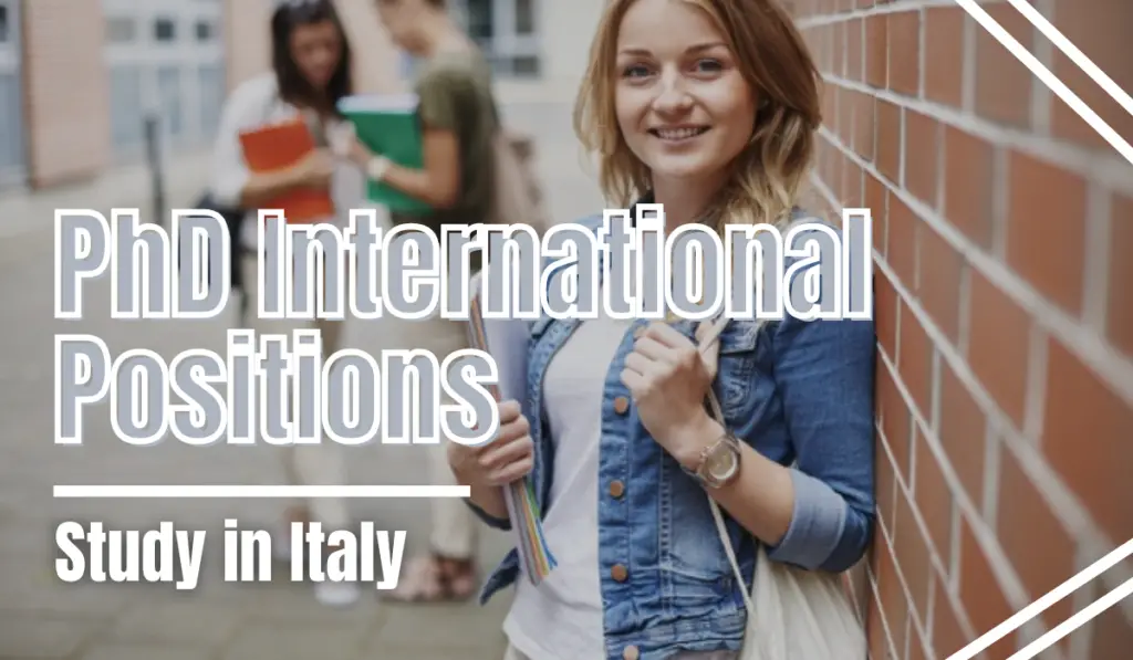 Italy PhD Scholarships 2026-2027
