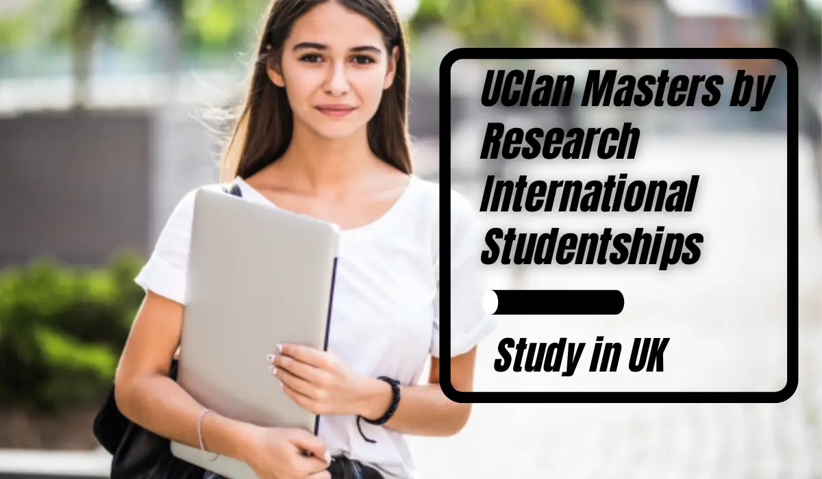 UClan Masters by Research International Studentships in Centre for ...