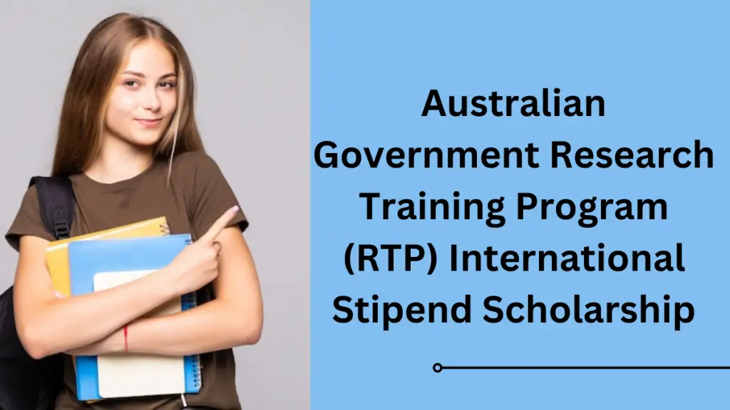 Australian Government Research Training Program (RTP) International ...
