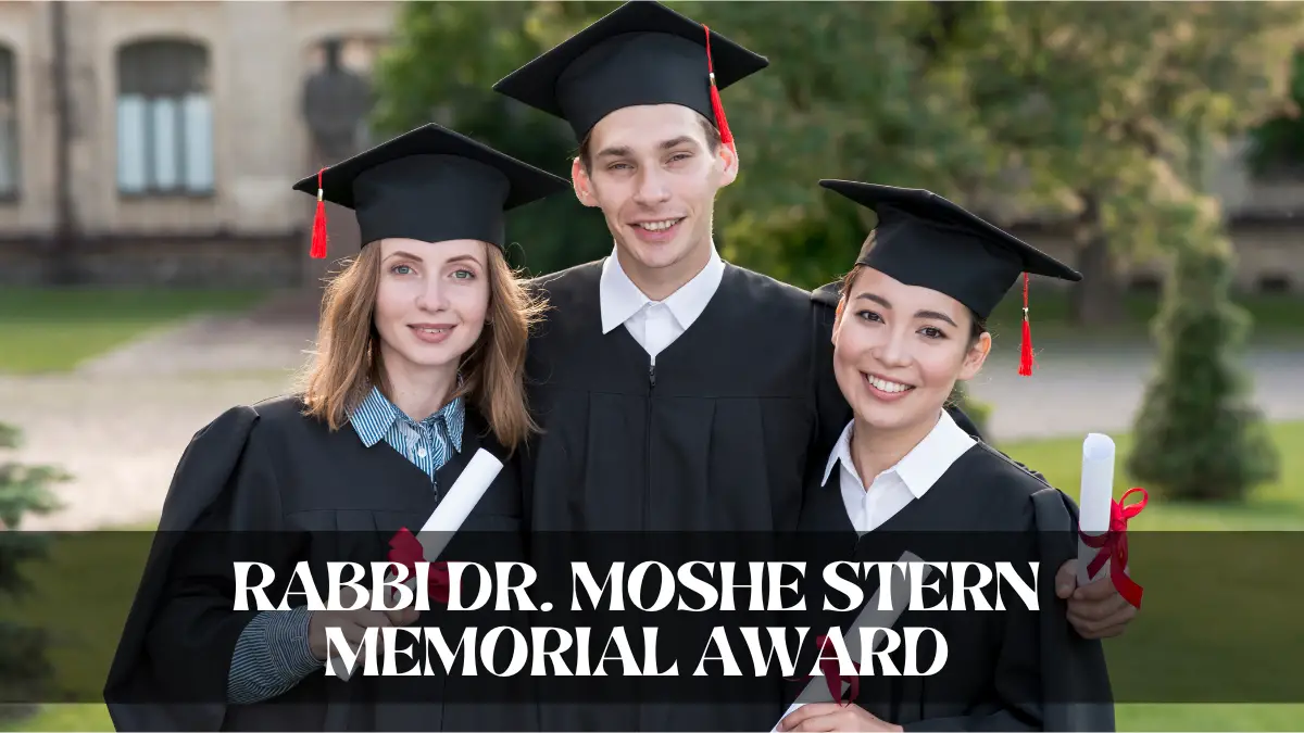 Rabbi Dr. Moshe Stern Memorial Award