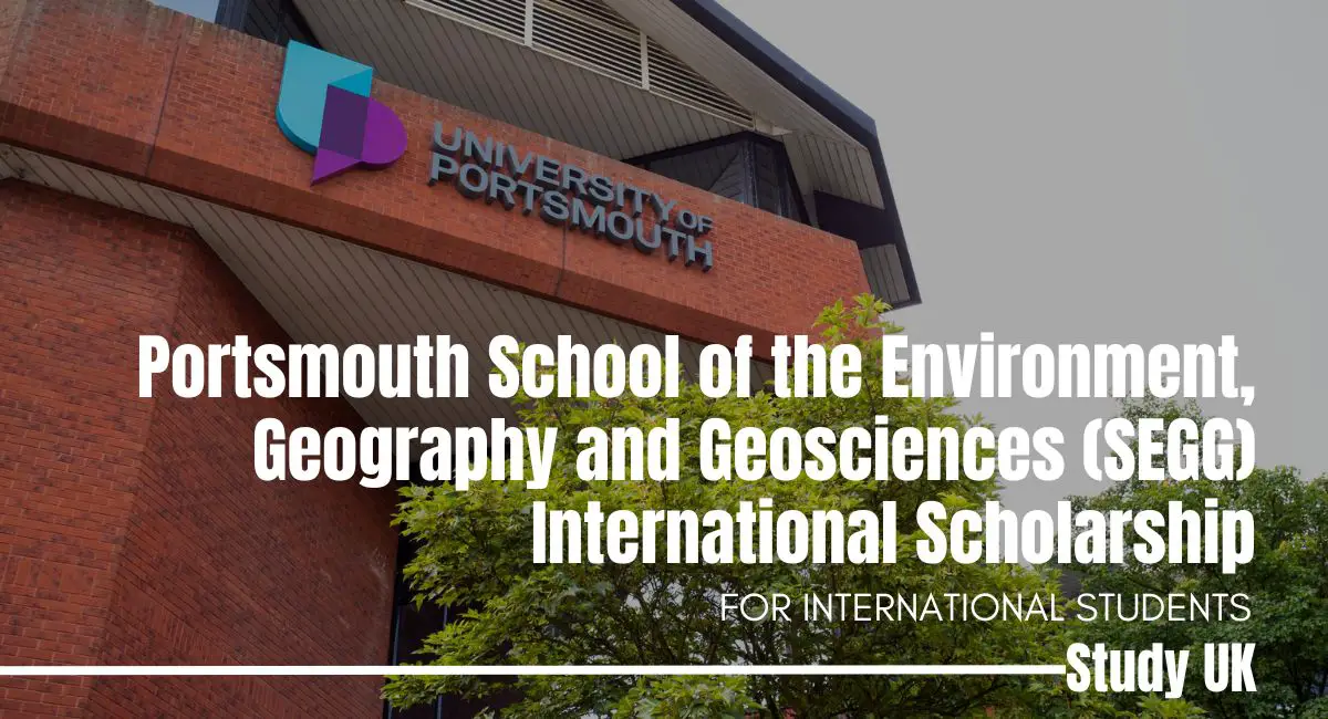 Portsmouth School of the Environment, Geography and Geosciences (SEGG ...
