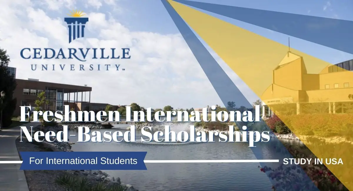 2023–24 Freshmen International Need-Based Scholarships at Cedarville ...
