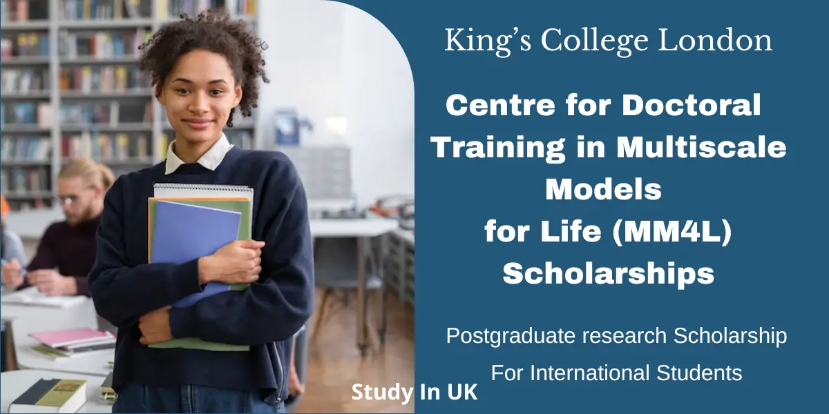 Centre for Doctoral Training in Multiscale Models for Life (MM4L ...