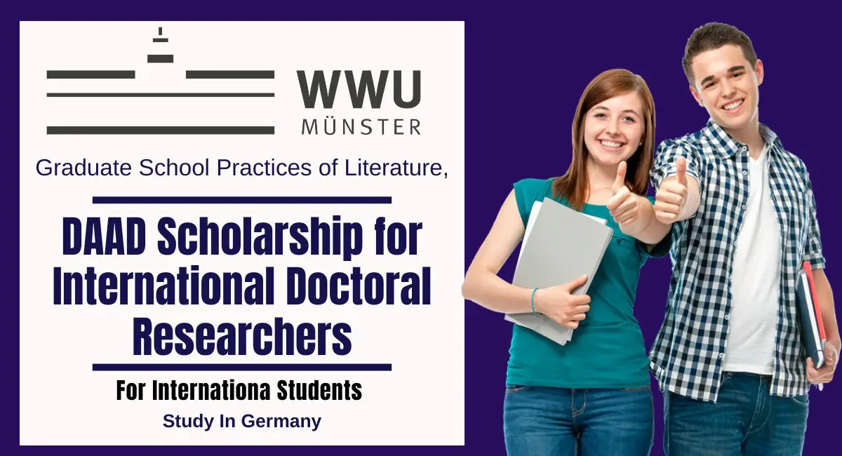 DAAD Scholarship for International Doctoral Researchers at Graduate ...