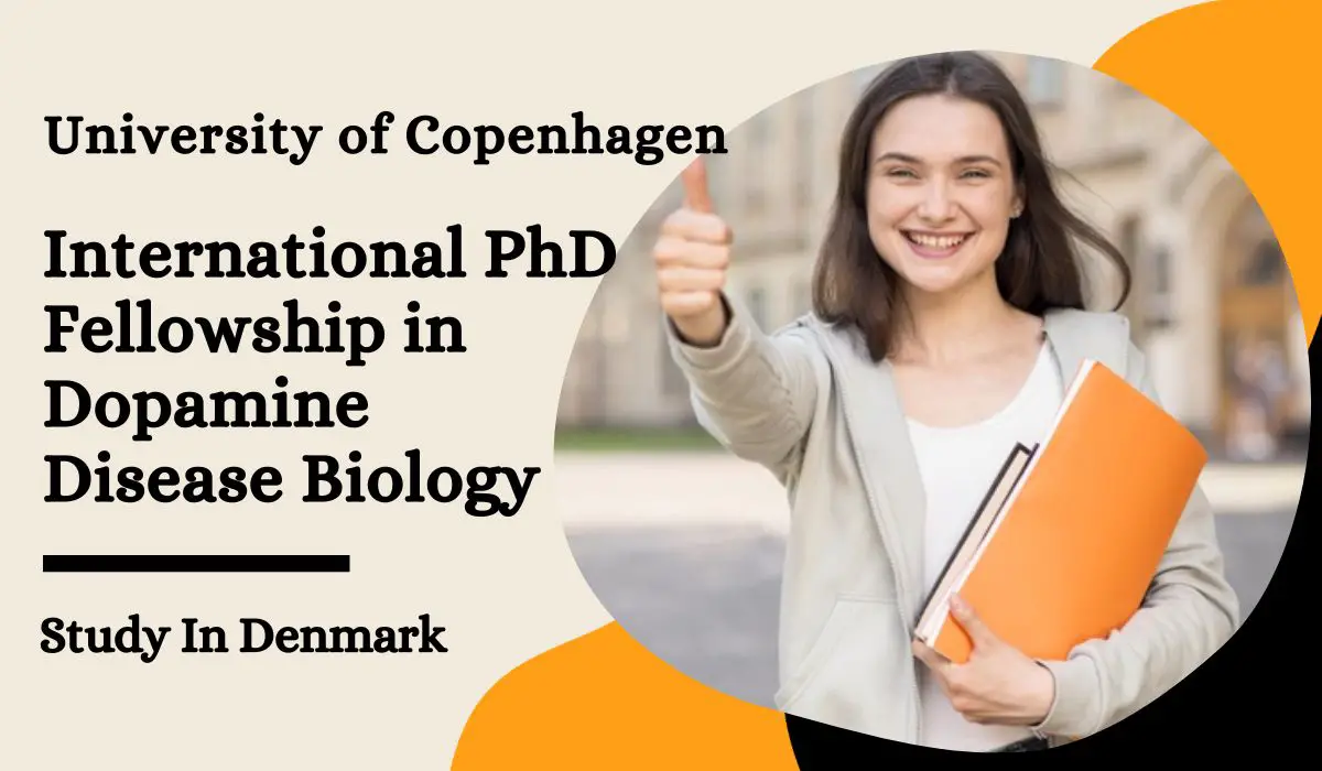 University of Copenhagen International PhD Fellowship in Dopamine Disease Biology, Denmark