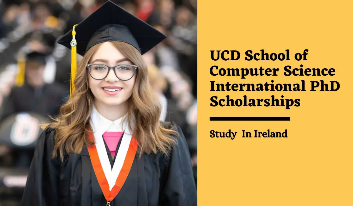 UCD School of Computer Science International PhD Scholarships