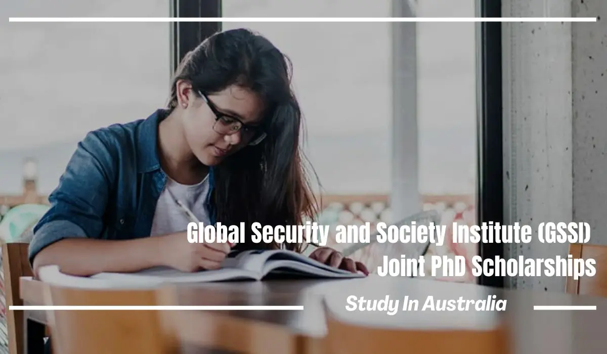 Global Security and Society Institute (GSSI) Joint PhD Scholarships