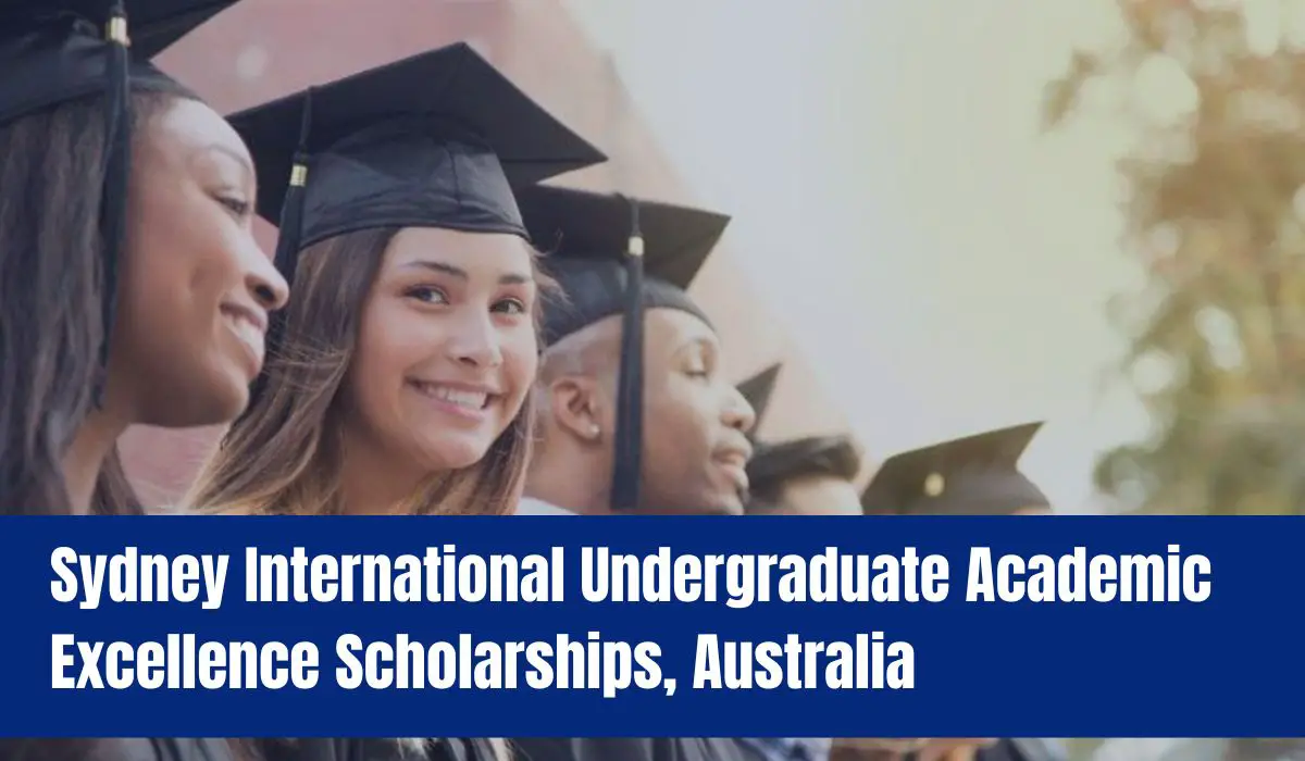 Sydney International Undergraduate Academic Excellence Scholarships ...