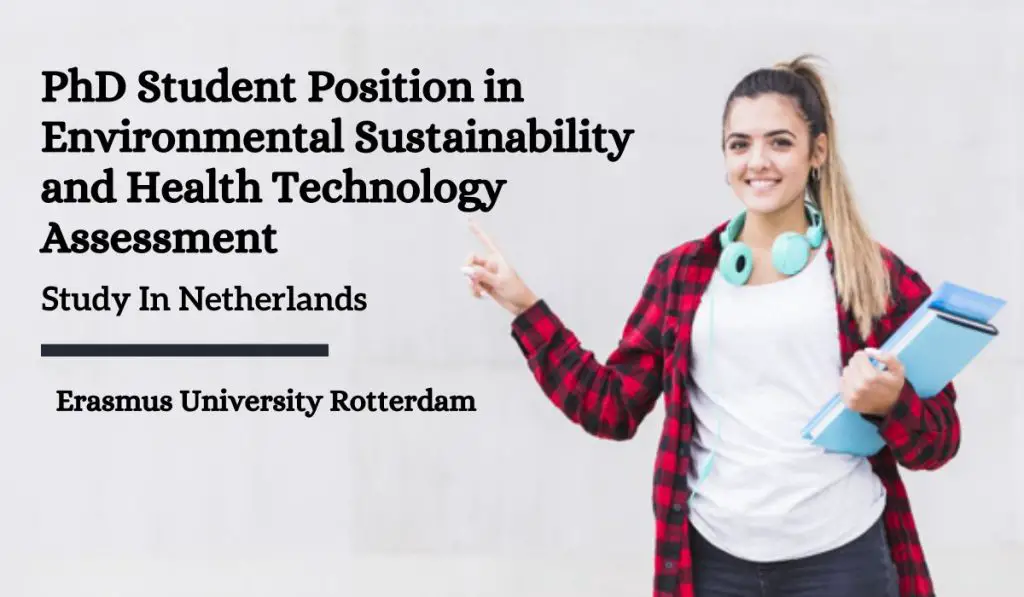 PhD Student Position in Environmental Sustainability and Health ...