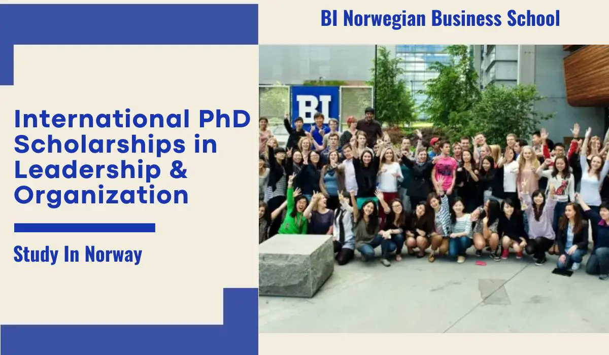 International PhD Scholarships in Leadership & Organization, Norway