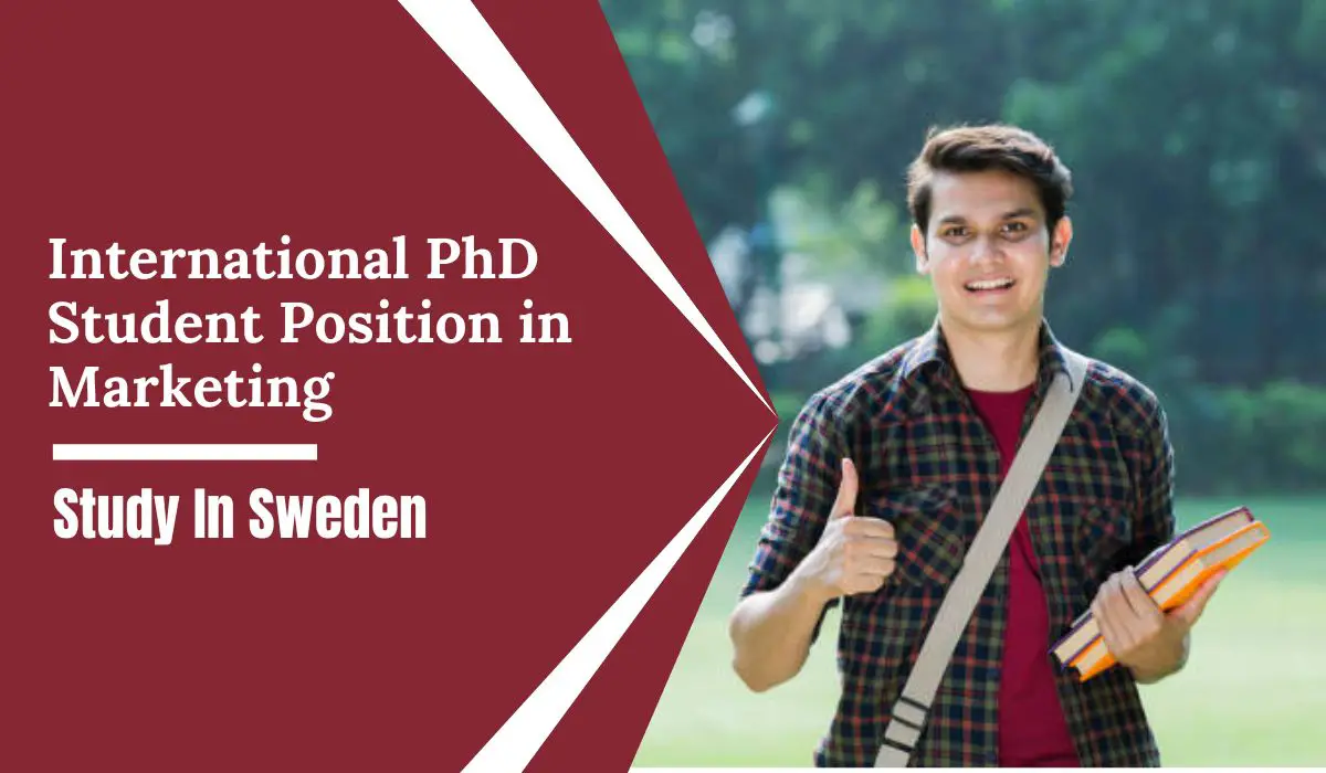 PhD Student Position in Marketing, Sweden