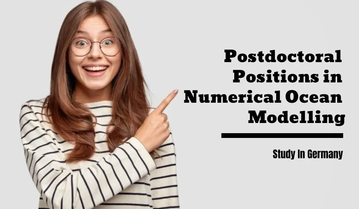 Postdoctoral Positions In Numerical Ocean Modelling Germany