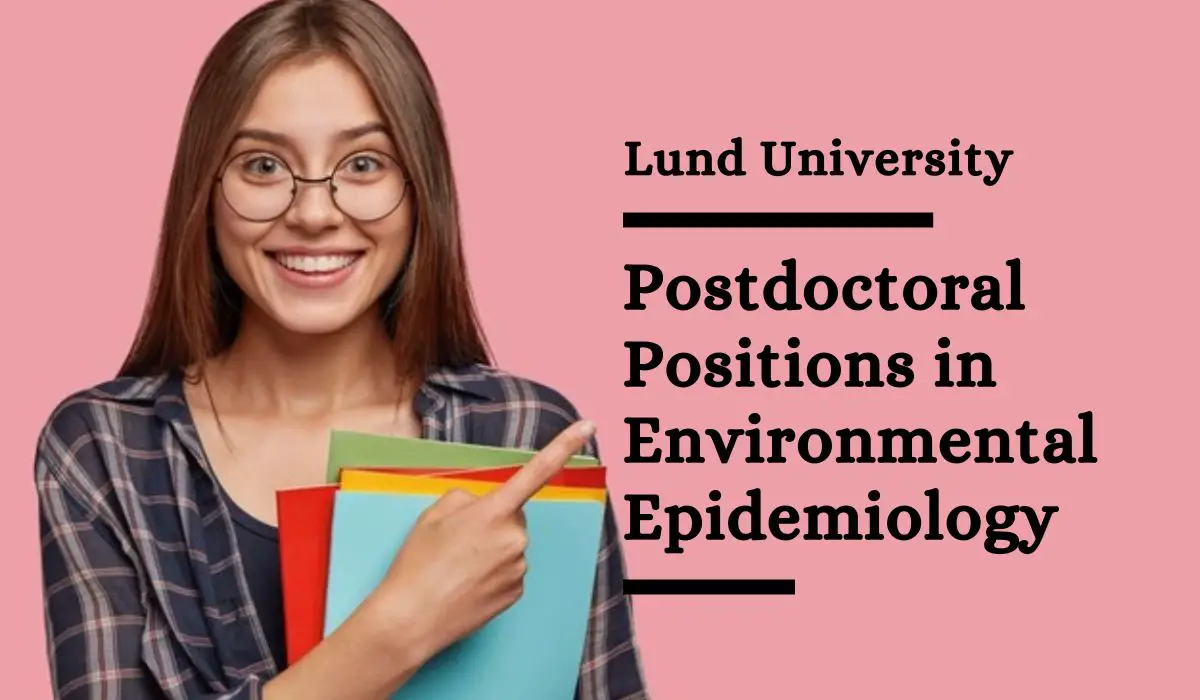 Postdoctoral Positions in Environmental Epidemiology, Sweden