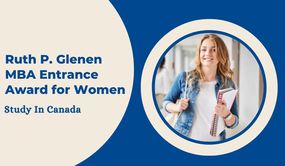 Ruth P. Glenen MBA Entrance Award for Women