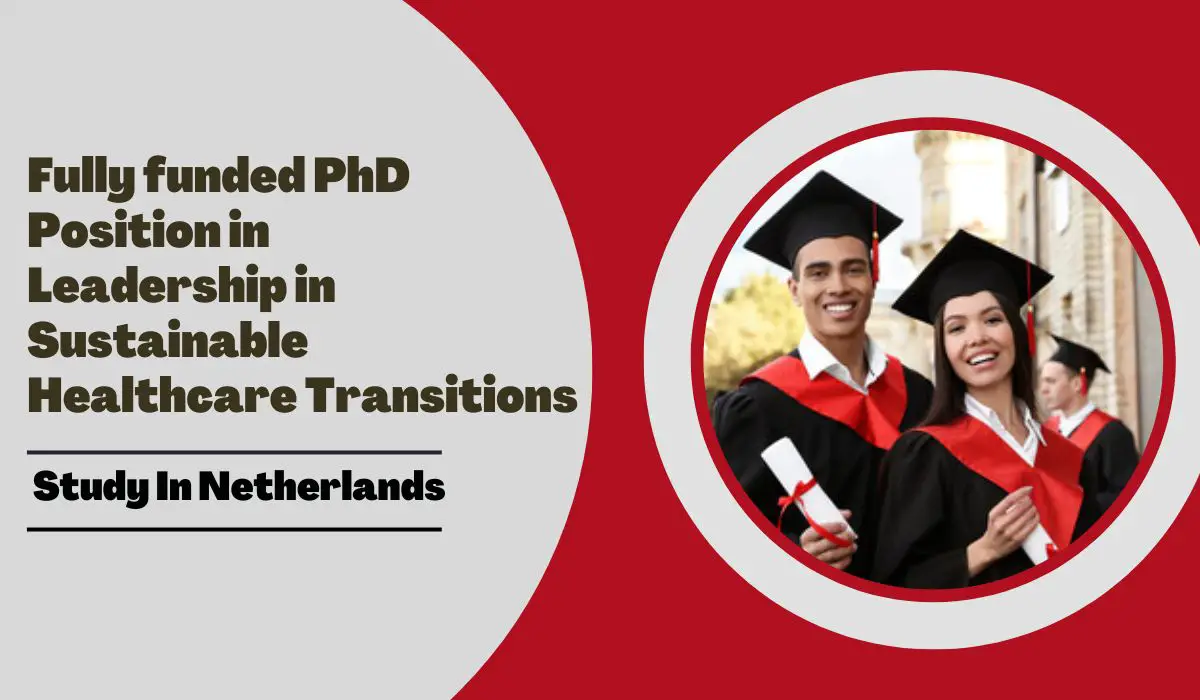 Fully funded PhD Position in Leadership in Sustainable Healthcare ...