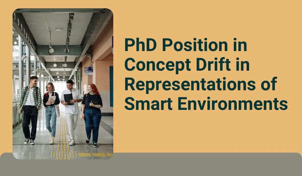 PhD Position in Concept Drift in Representations of Smart Environments ...