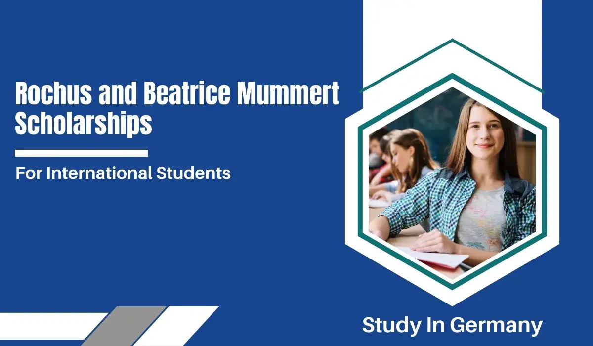 Rochus and Beatrice Mummert Scholarships in Germany