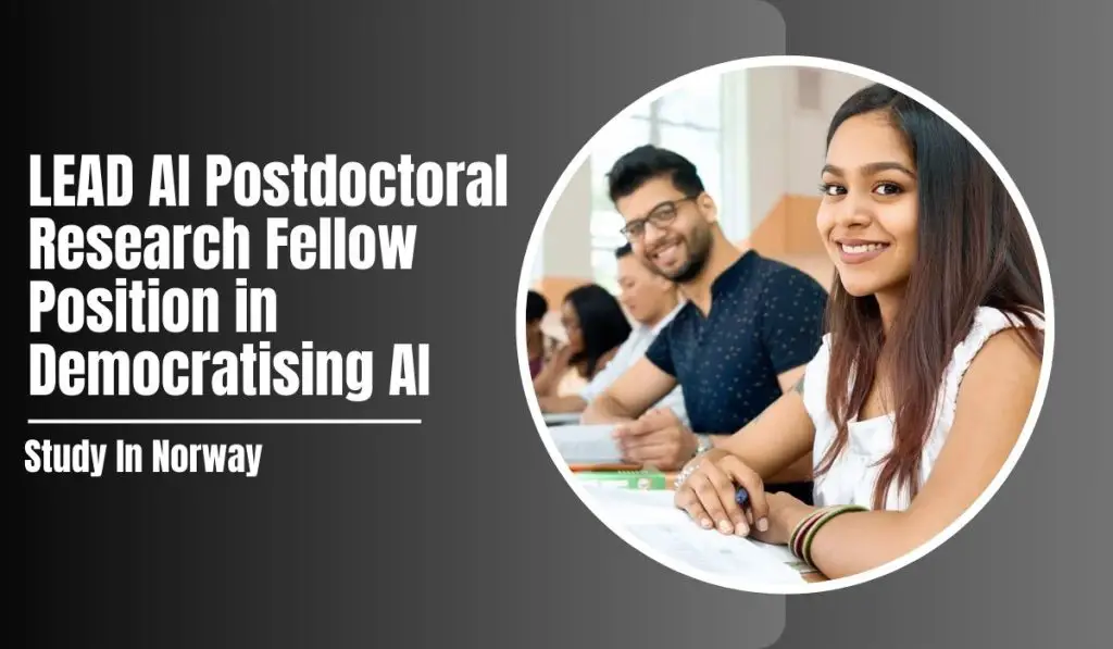 LEAD AI Postdoctoral Research Fellow Position in Democratising AI, Norway