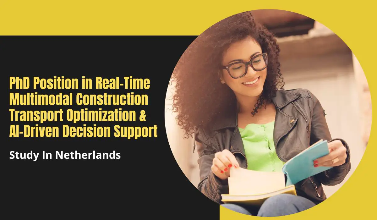 PhD Position in Real-Time Multimodal Construction Transport ...